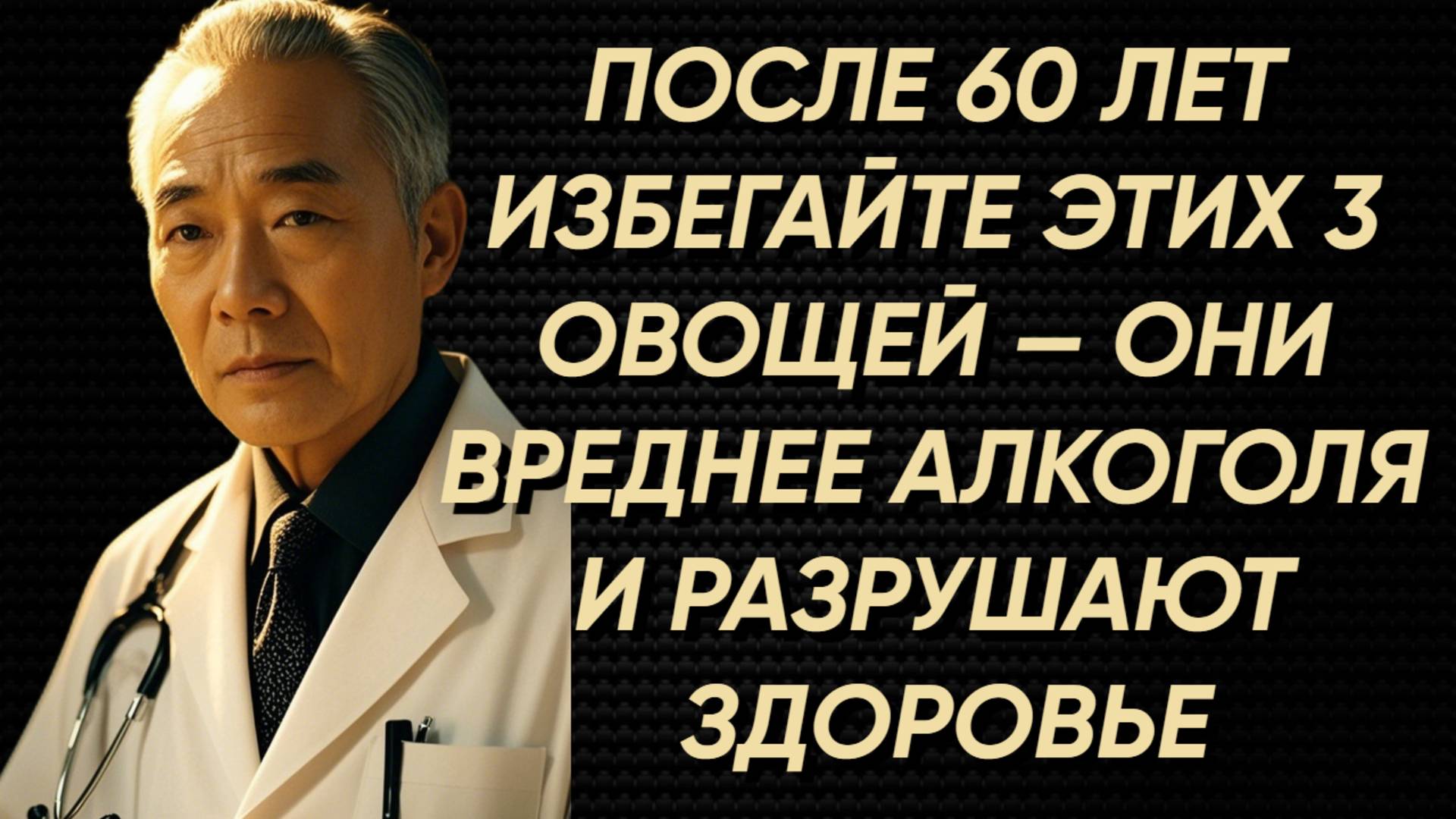 После 60 лет избегайте этих 3 овощей — они опаснее алкоголя! 4 спасут здоровье в старости