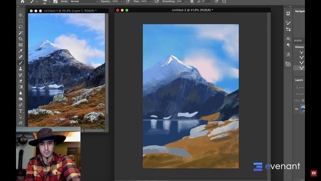 11 WALID FEGHALI Learn How To Paint Epic Fjords - Digital Painting Tutorial
