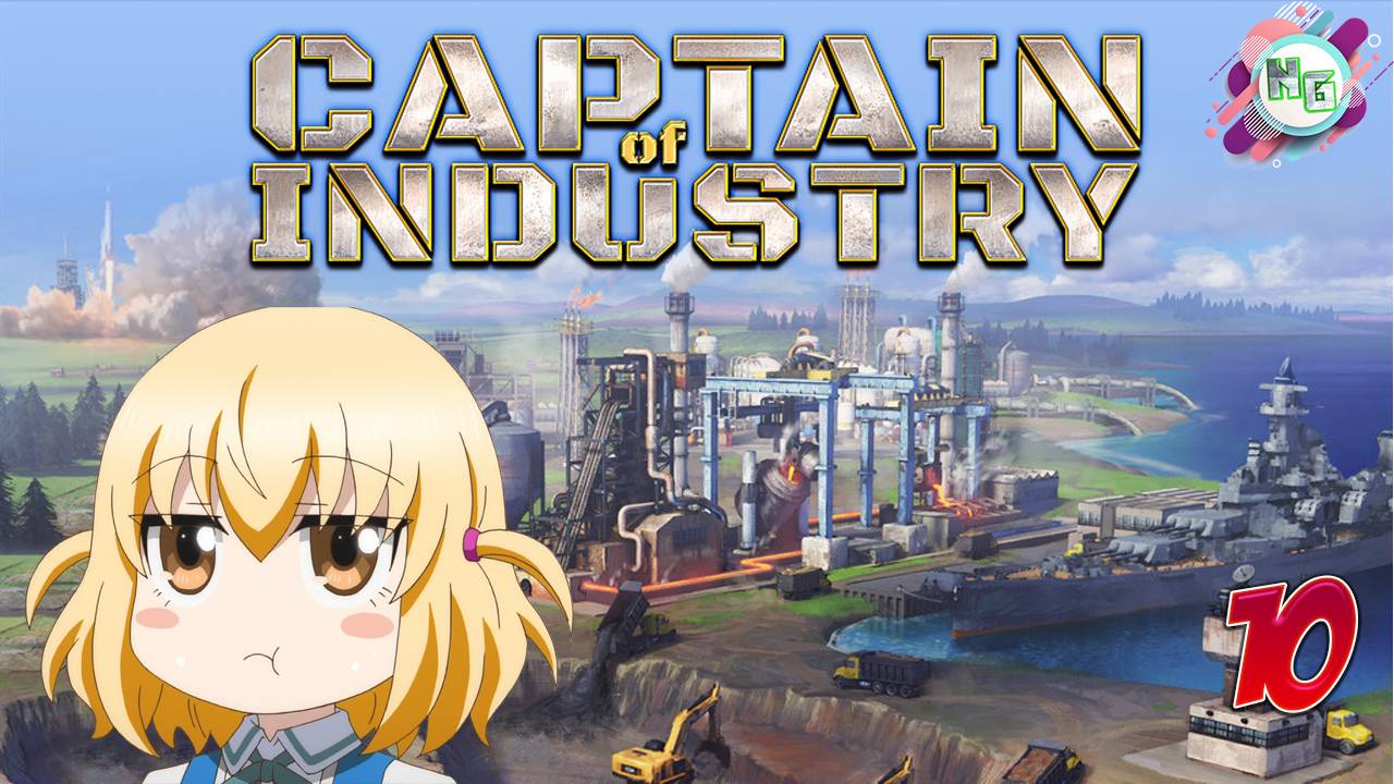 Captain of Industry: Бронируем корабль, разим пиратов и плавим первую сталь! | Эпизод 10