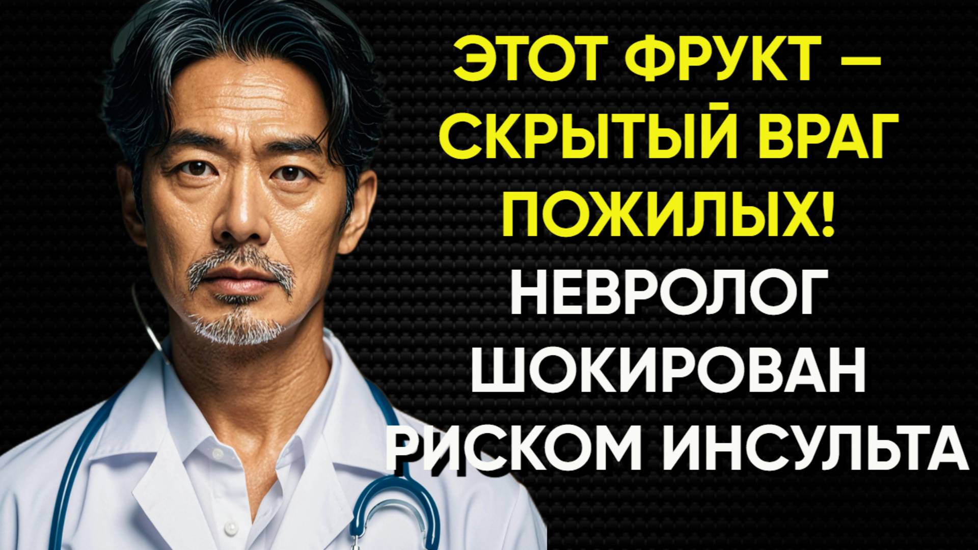 Как ВРАЧ-НЕВРОЛОГ, я в ШОКЕ: ЭТОТ фрукт резко повышает риск инсульта