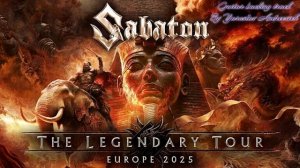 Sabaton -Lightning at the gates Guitar backing track