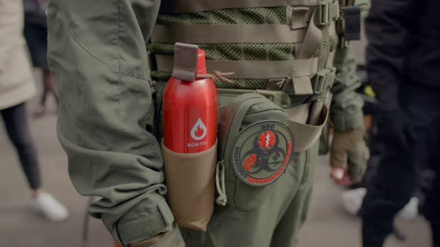BONTEL and prompt extinguishing of fires at mass events
