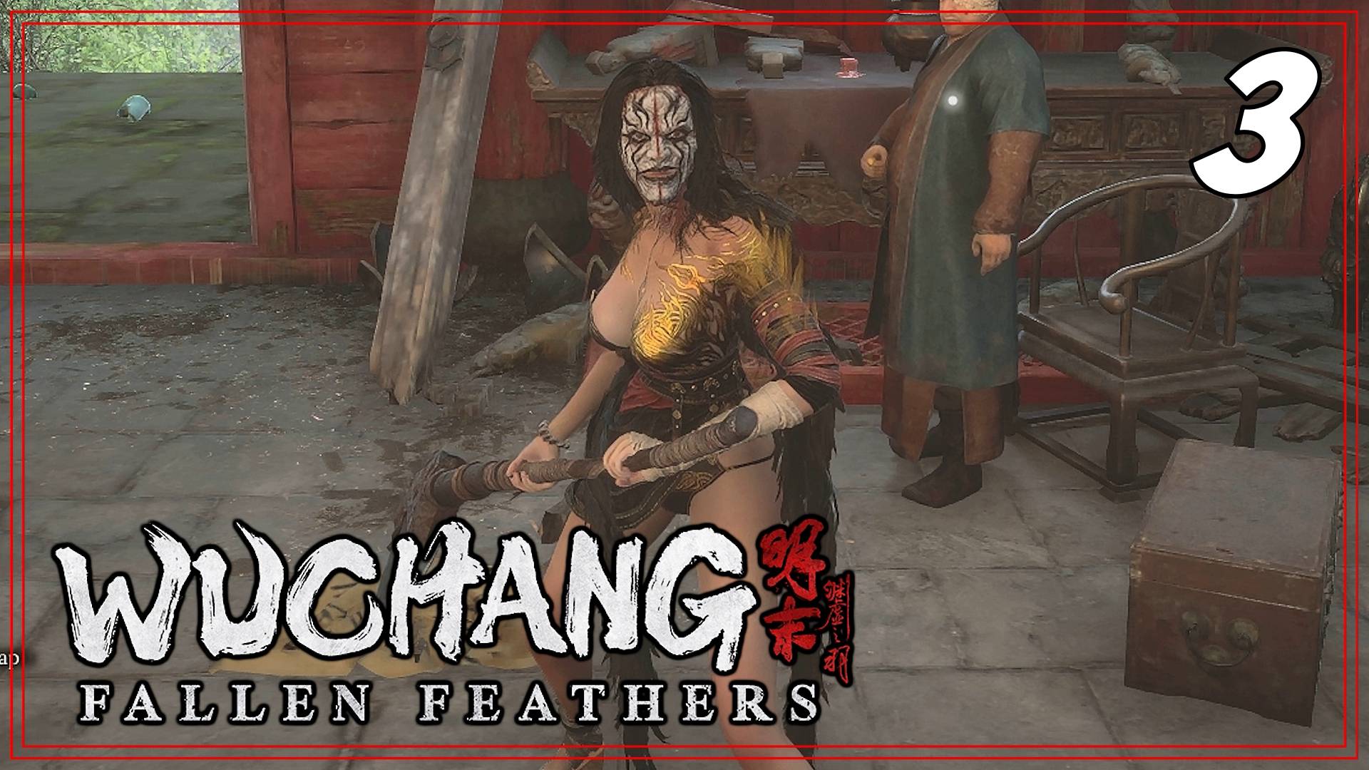 #3 ВНОВЬ ЛАБИРИНТЫ, МАСКА ДУТАНГИ, ТРИ ПЕРА | WUCHANG: Fallen Feathers на 100%