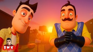 ШОУ ПРИВЕТ СОСЕД!ПЕТЛЯ ВРЕМЕНИ ЛЕХИ!ИГРА HELLO NEIGHBOR ПРОХОЖДЕНИЕ МОДА NEIGHBOR SECRET BASEMENT 2!