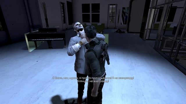 Tom Clancys Splinter Cell Conviction ломаем туалет и мебель #1
