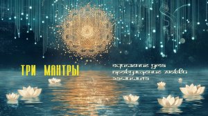 ТРИ МАНТРЫ|очищение ума|пробуждение любви|защита 
#spacemusic #mantra #music #ai #relax #relaxing