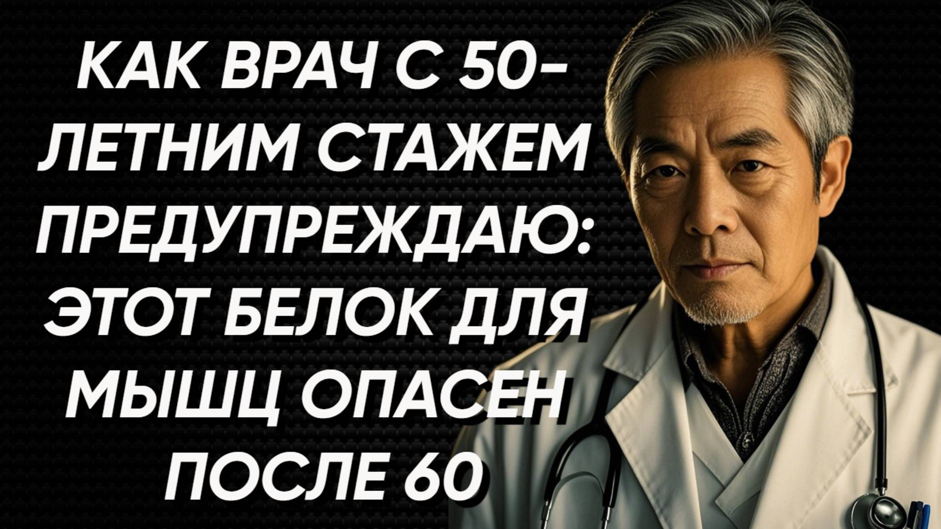 Предупреждение врача 80 лет! Этот белок для набора мышц может быть ОПАСЕН для здоровья!