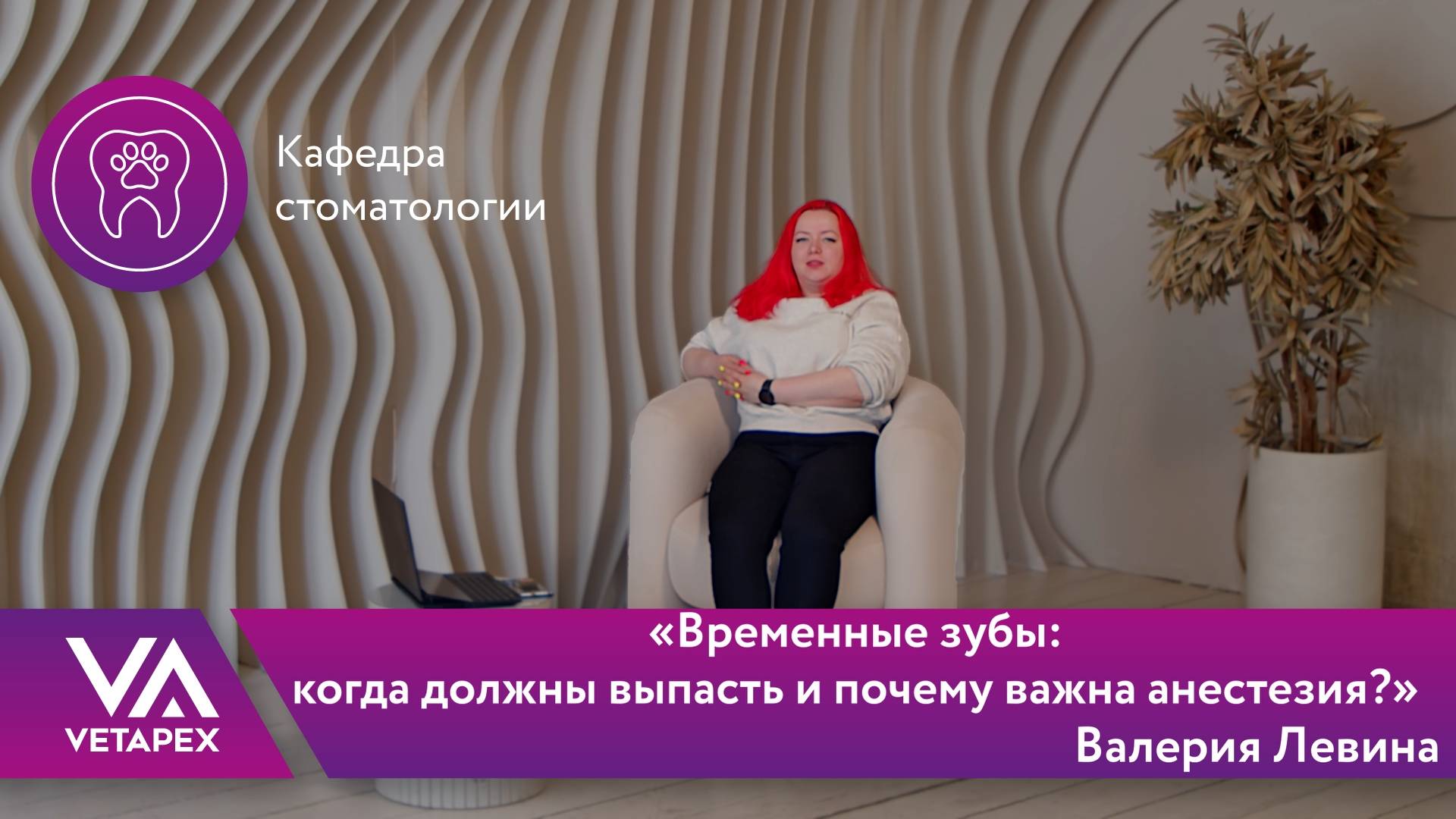 Кафедра Стоматологии «Временные зубы: когда должны выпасть и почему важна анестезия?»