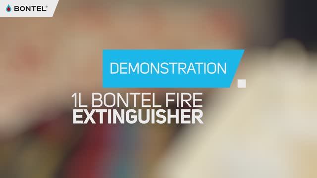 Use of the BONTEL fire extinguisher in everyday situations