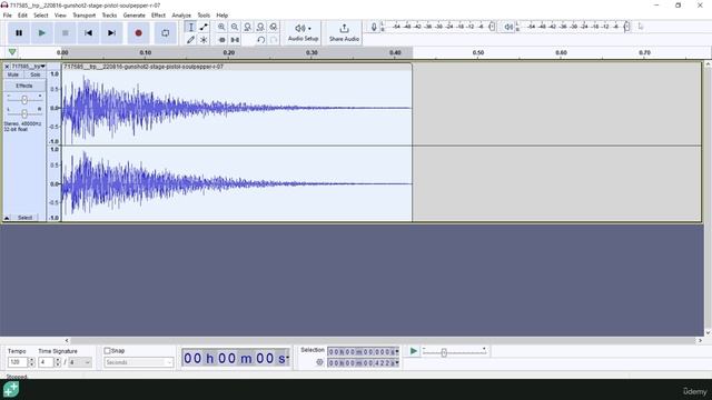 2.5. Adding Effects in Audacity