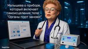 Малышева о приборе, который включает самоисцеление тела ! Органы поют заново !