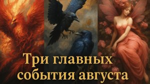 3 Главных события Августа 😽🤪 Гадание на таро #tarot #эзотерика