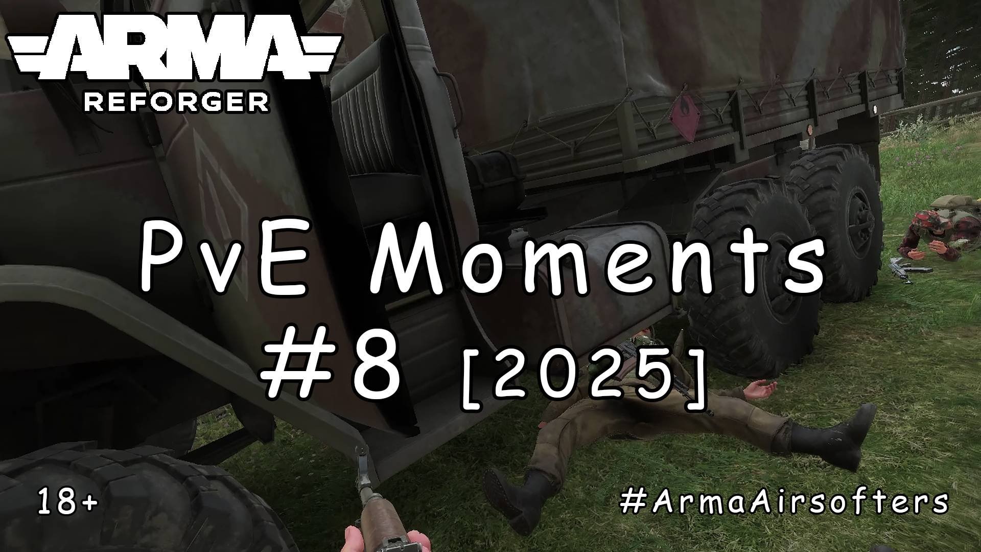 ARMA Reforger - PvE моменты #8 - Компиляция с разных каток [2025]
