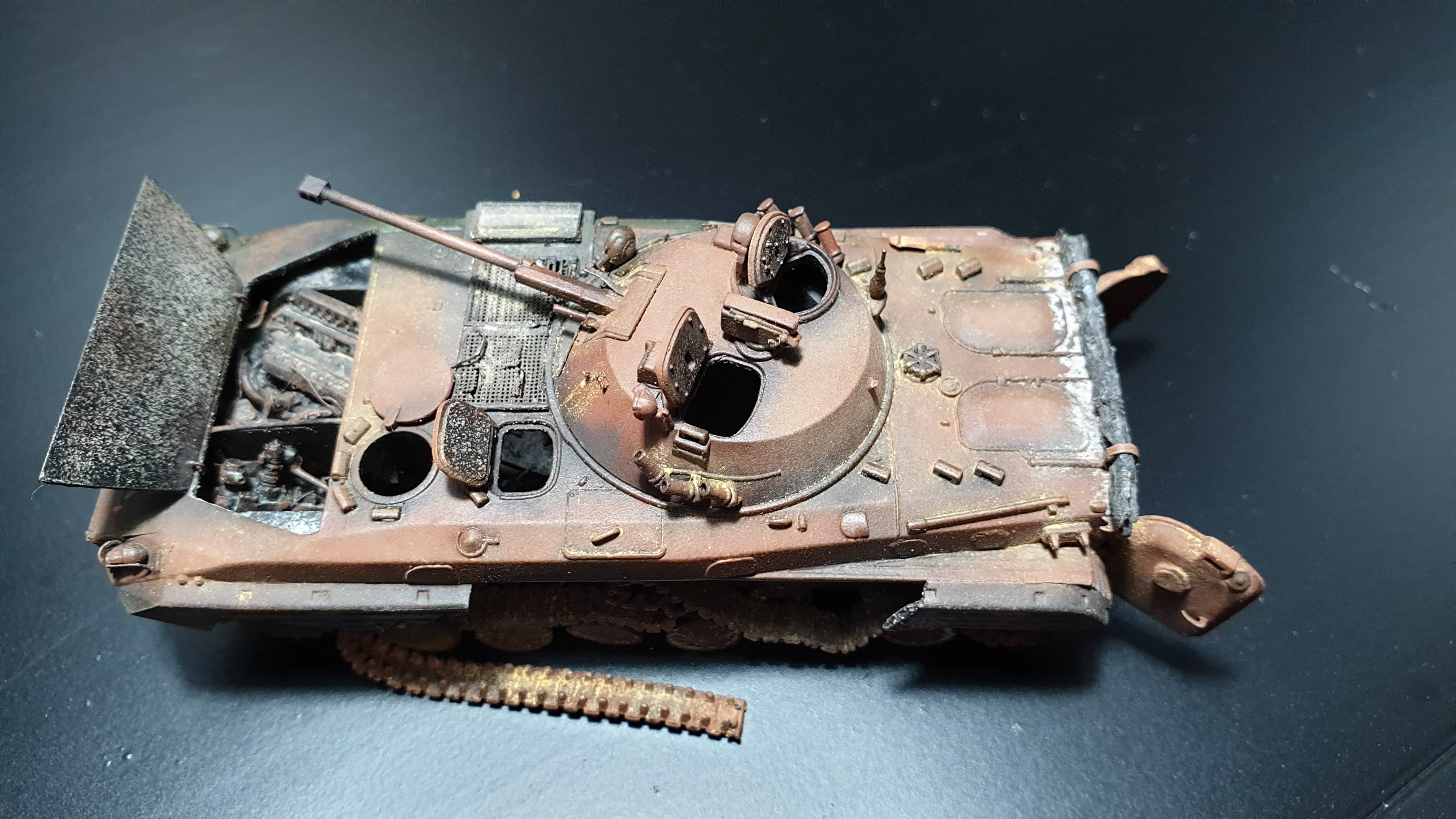 Диорама Z. Часть 2. БМП-2 часть-2