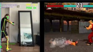 Tekken с реальными комбо.
