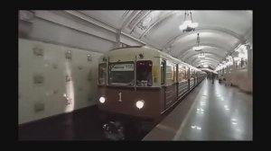 Парад поездов на Кольцевой линии к Юбилею Московского метрополитена (17 и 18.05.2025)