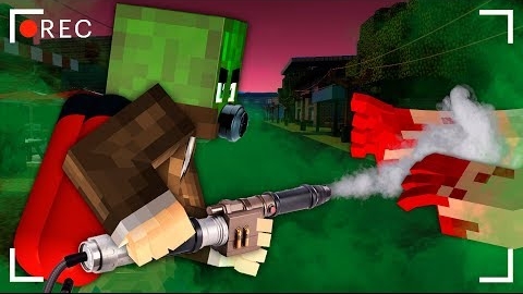 ЗАЧИСТКА ЗАРАЖЕННОГО ГОРОДА. ЧЕЛОВЕК МОТЫЛЕК [ЧАСТЬ6)- СТРАШИЛКИ МАЙНКРАФТ