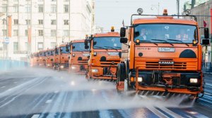 Капитальную мойку дорожного покрытия провели в Кронштадте в преддверии Дня Военно-Морского флота