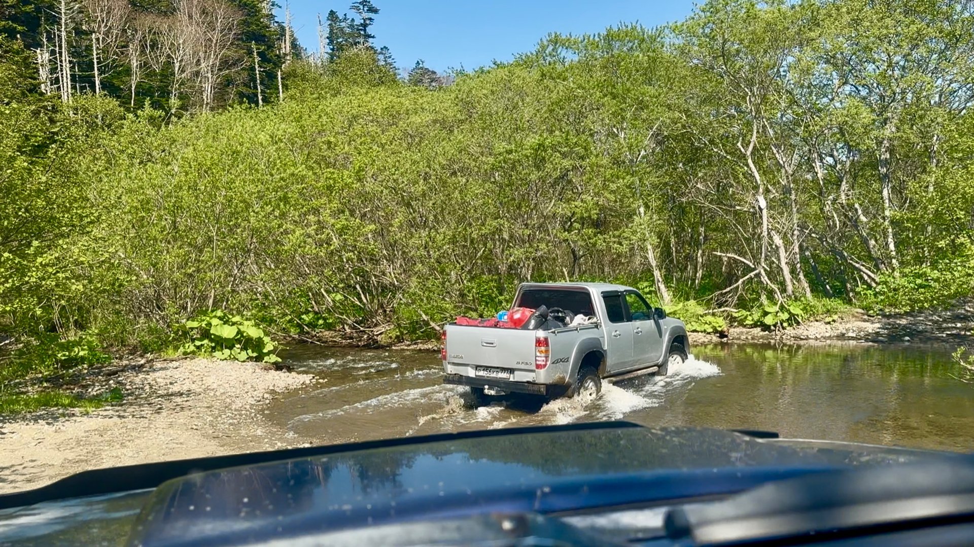 Дороги о.Шикотан сбор лагеря выезд из бухты Солдатская день 9. Курильские острова 03.06.25