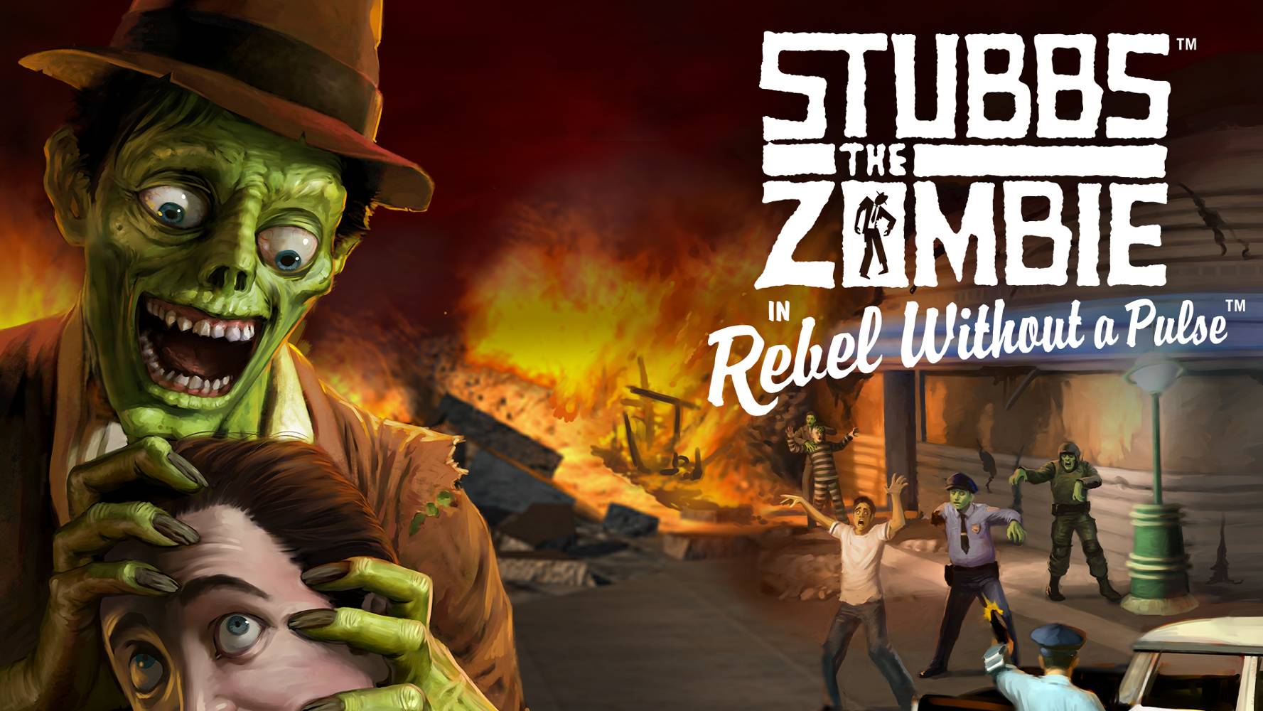 Stubbs the Zombie in Rebel Without a Pulse,Прохождение 1# Без комментариев