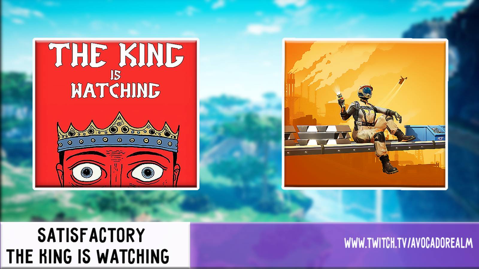 ОН СМОТРИТ (The king is watching) | БЕГАЮ (Satisfactory)