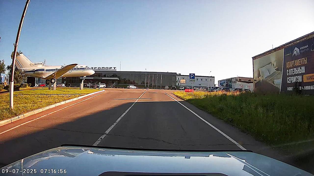 На Ниве в Аэропорт. Дороги Сибири
