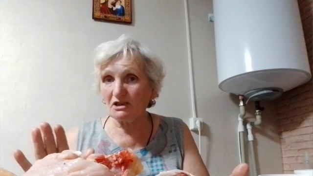 Бройлеры выросли. Запасаемся мясом.