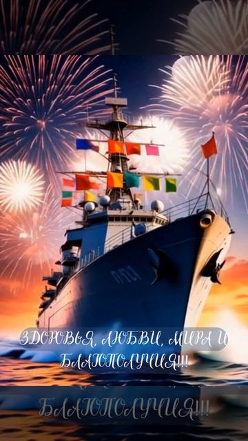 С днём Военно-Морского Флота России
