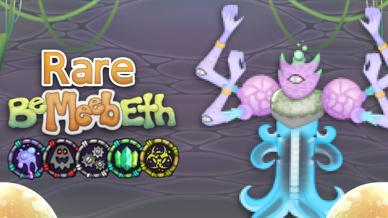 Концепт Редкого БеМибЭфа (My Singing Monsters, Мои Поющие Монстры, Msm, Мсм)