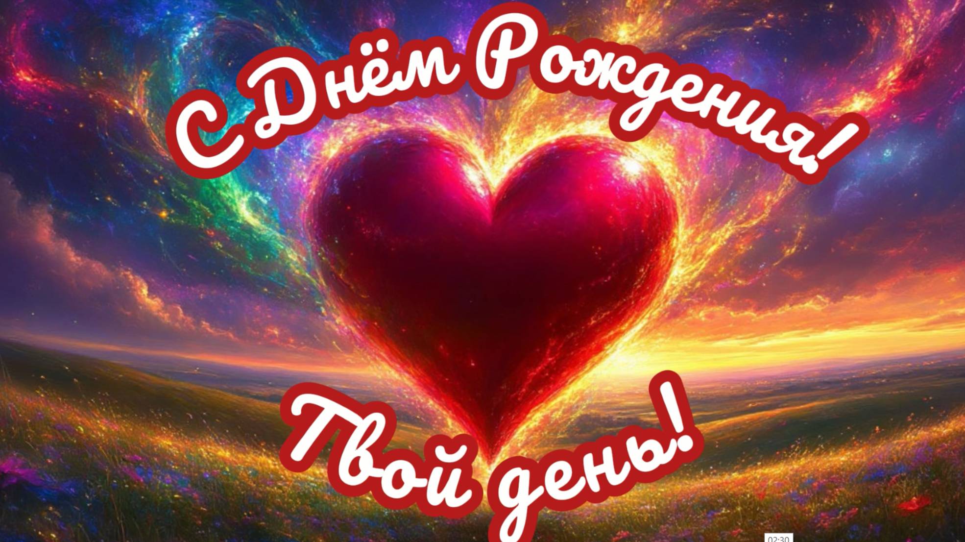 С Днём Рождения! Твой день!