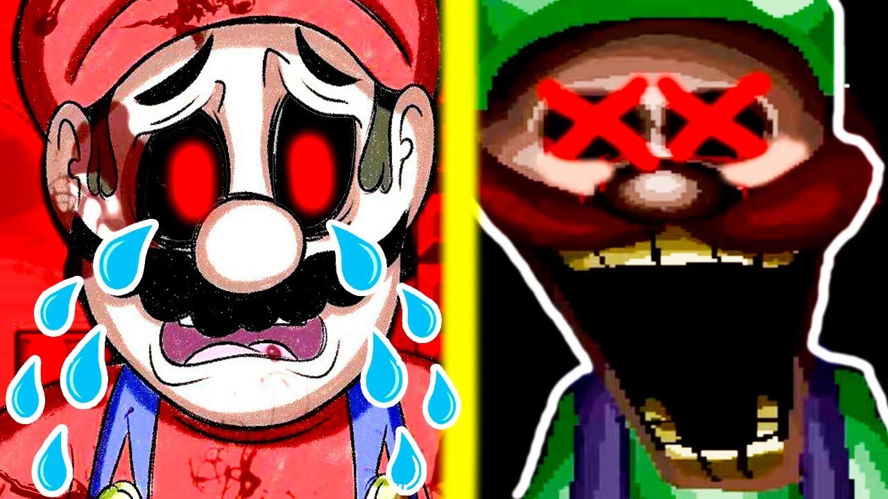 МАРИО.EXE ПЛАЧЕТ - БРАТ YМЕР ЛУИДЖИ.EXE - Too Late Mario.Exe Luigi.Exe