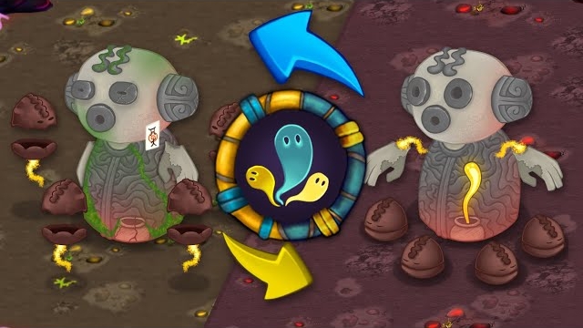 Фанмейд Пара-нормальный На Острове Земли (My Singing Monsters, Мои Поющие Монстры, Msm, Мсм)