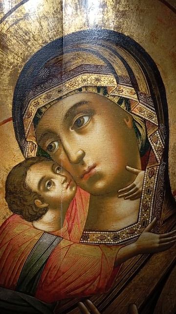 Богоматерь Владимирская. Мастера Оружейной палаты. Конец XVII века.