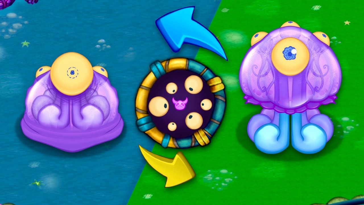 Фанмейд Пара-нормальный На Острове Воды (My Singing Monsters, Мои Поющие Монстры, Msm, Мсм)