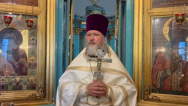 Воскресная проповедь 27 июля 2025 года. Протоиерей Владимир Головков.