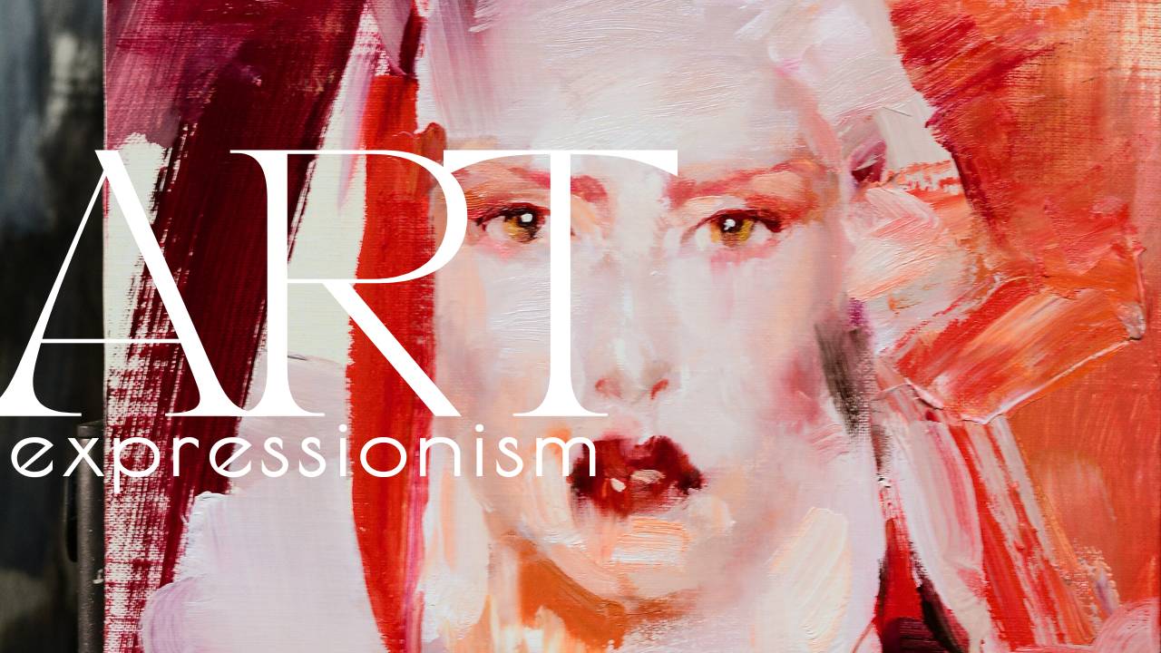 Портрет без подготовительного рисунка.