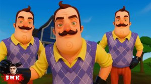 ШОУ ПРИВЕТ СОСЕД! ВЕЧЕРНЯЯ ПРОГУЛКА С КЛОНАМИ! ИГРА HELLO NEIGHBOR ПРОХОЖДЕНИЕ МОДА HELLO SOSEDUSHKA