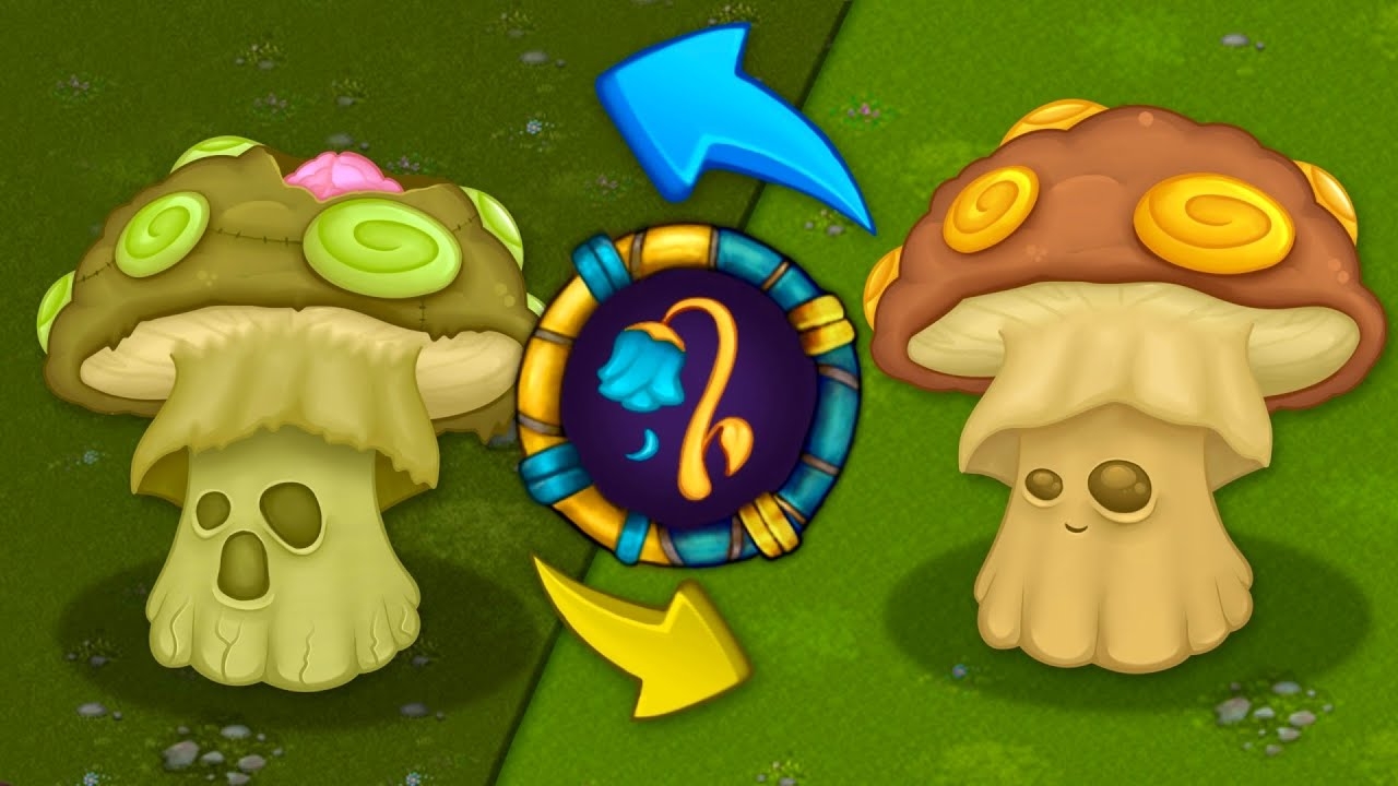 Фанмейд Пара-нормальный На Острове Растений (My Singing Monsters, Мои Поющие Монстры, Msm, Мсм)