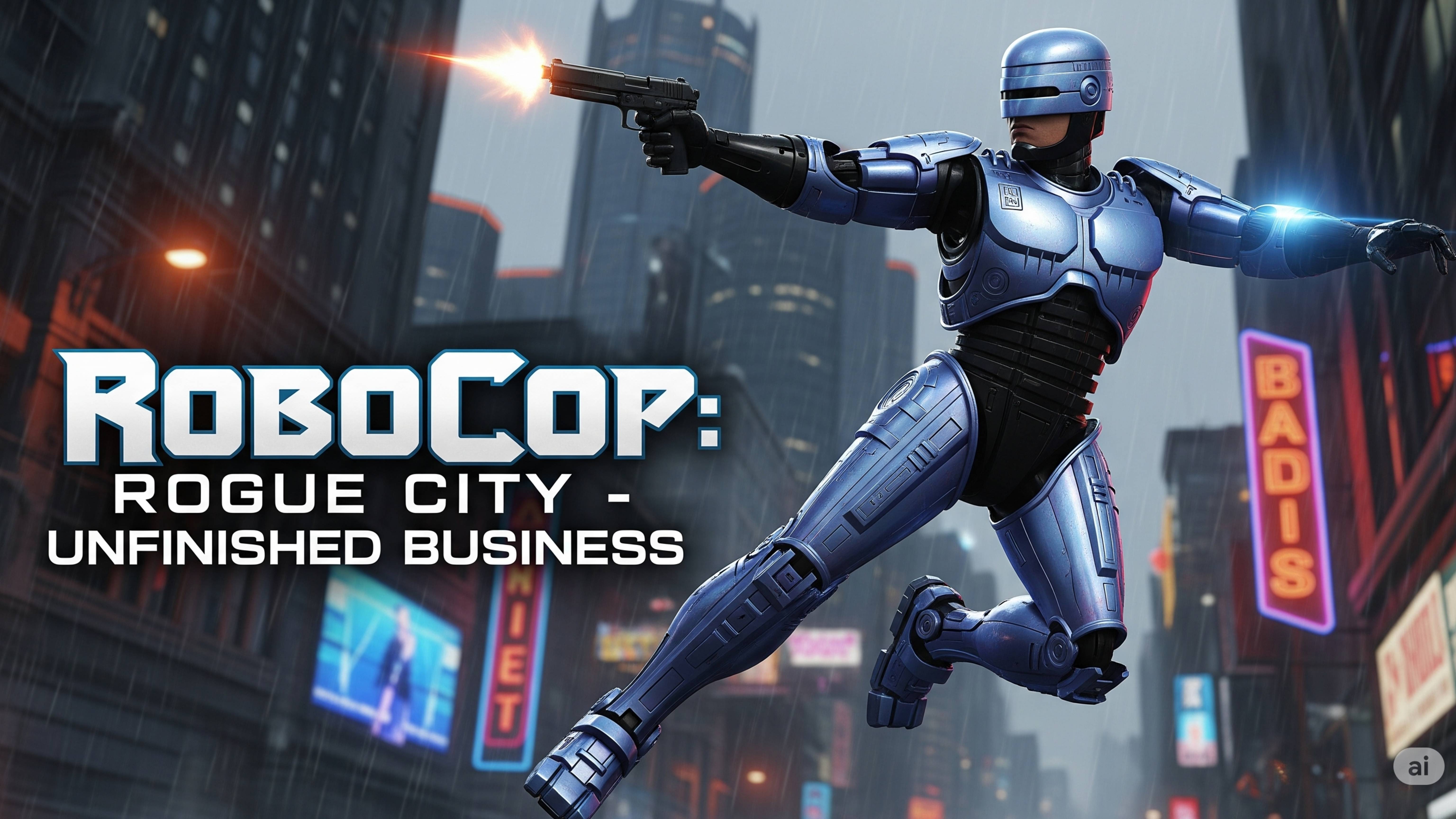 RoboCop: Rogue City - Unfinished Business | Обзор и первые впечатления