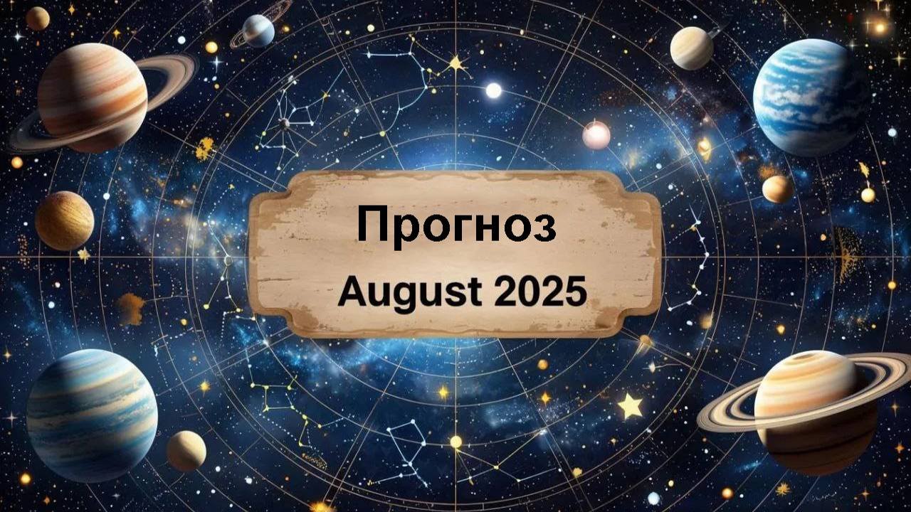 Общий прогноз на Август 2025