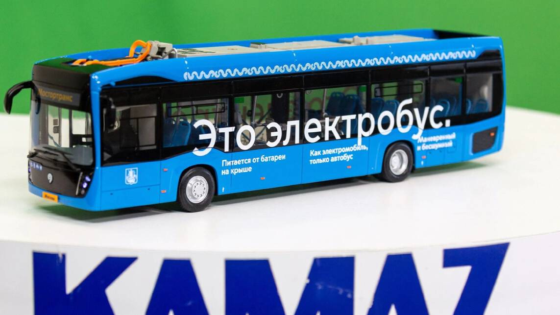 #электробус,#камаз,#нефаз.#ssm #автобус №1:43 #москва