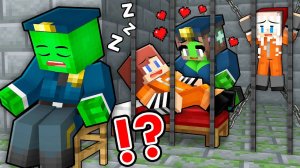 Джей Джей сбегает из тюрьмы Майки в Майнкрафт | Minecraft мультфильм