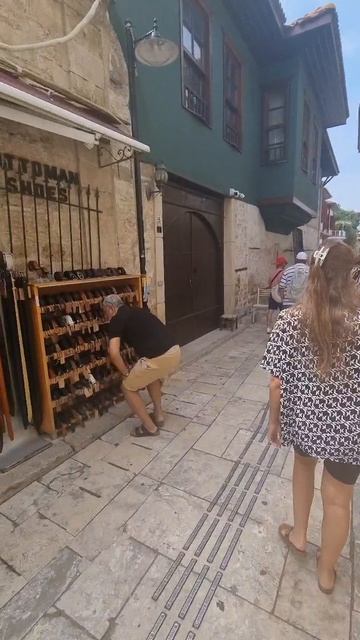 Гуляем в Калеичах в Старом городе Антальи в Турции