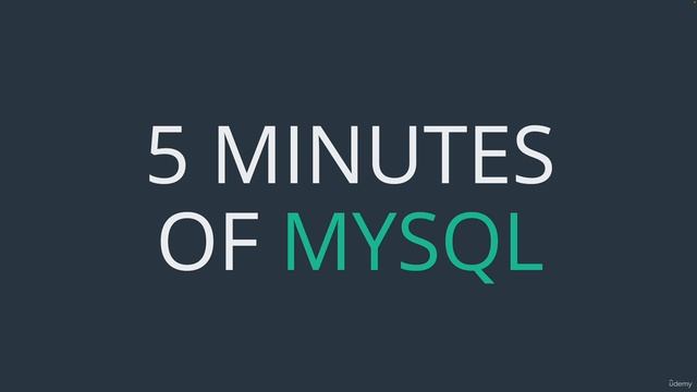 01. Introduction & 5 Minutes of SQL
