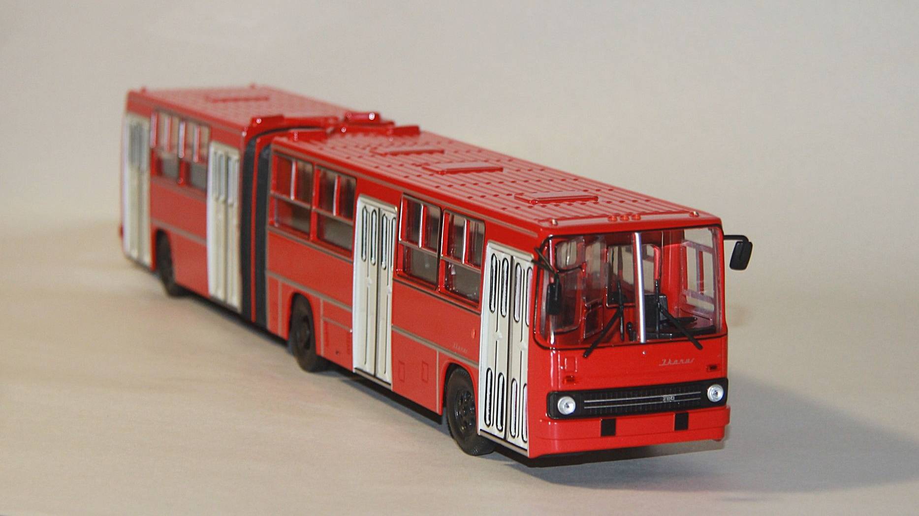 Советский автобус (СОВА)IKARUS-280.33Масштаб : 1/43   #IKARUS #икарус280#красный #икарус#автобус#bus
