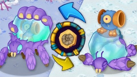 Фанмейд Пара-нормальный На Острове Холода (My Singing Monsters, Мои Поющие Монстры, Msm, Мсм)