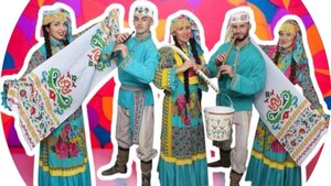 Этно-группа «Риваять» на борту нашего теплохода «Адмирал»!