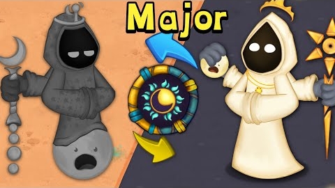 Фанмейд Пара-нормальный на Острове Света - Мажорная Версия (My Singing Monsters, Мои Поющие Монстры)