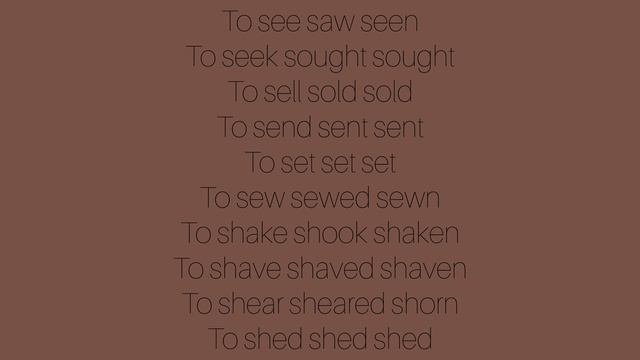 Неправильные Глаголы Часть 27 Irregular Verbs Part 27