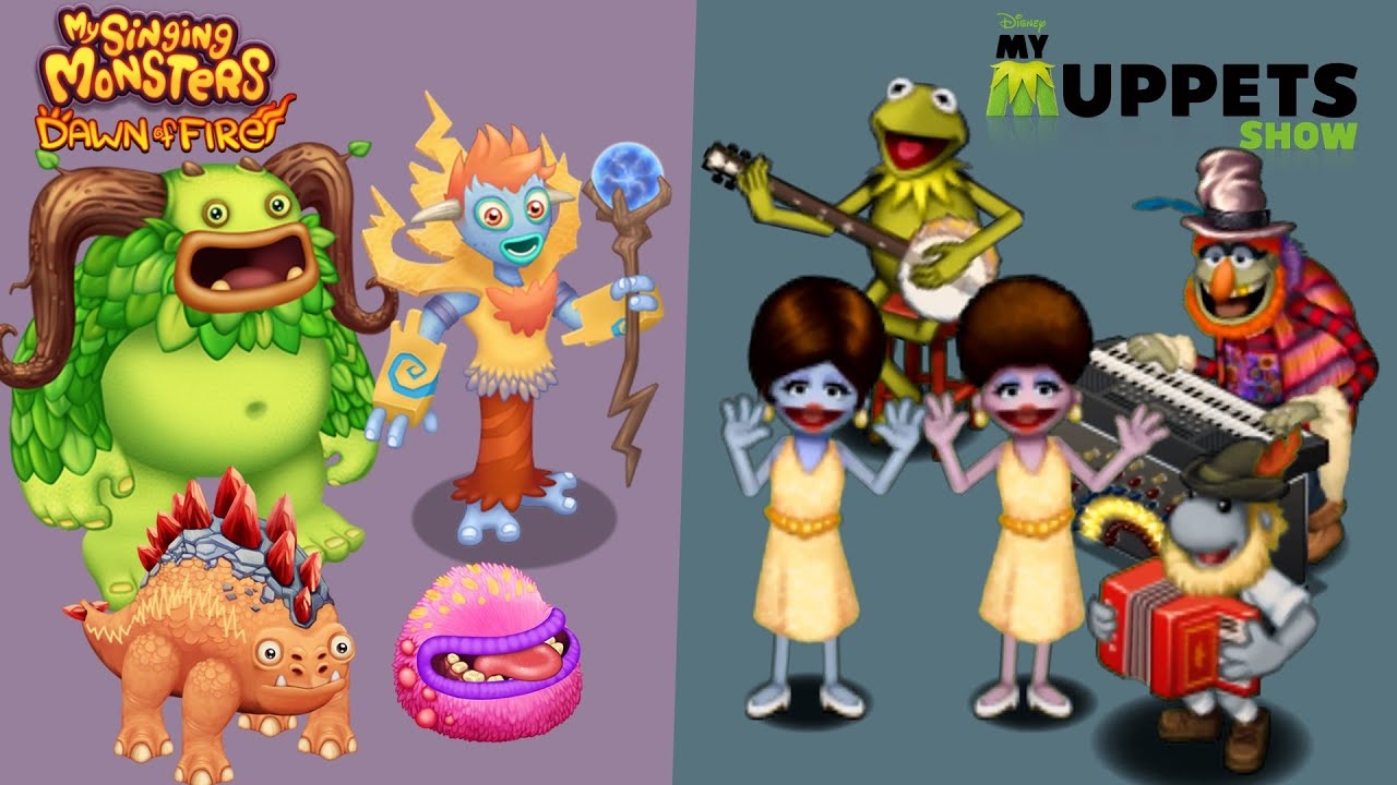 Мои Поющие Монстры ПРОТИВ Маппетов ЧАСТЬ 5 (My Singing Monsters, Мои Поющие Монстры, Msm, Мсм)